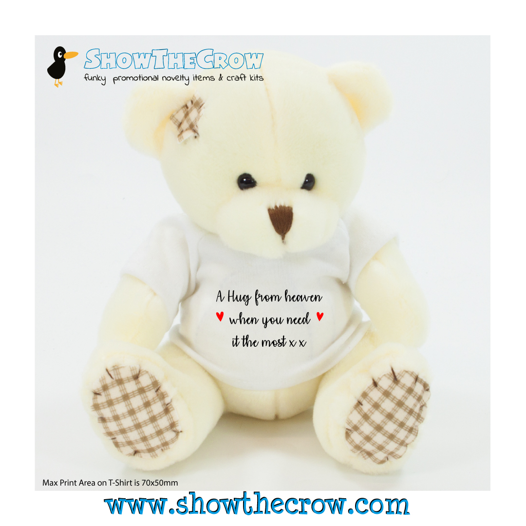 ‘A Hug From Heaven’ Angel Bereavement Bear, Reassurance Bear, Memory ...