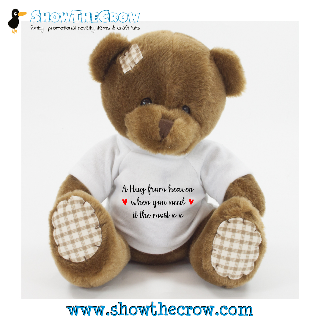 'A Hug From Heaven' – Angel Bereavement Bear, Reassurance Bear, Memory ...