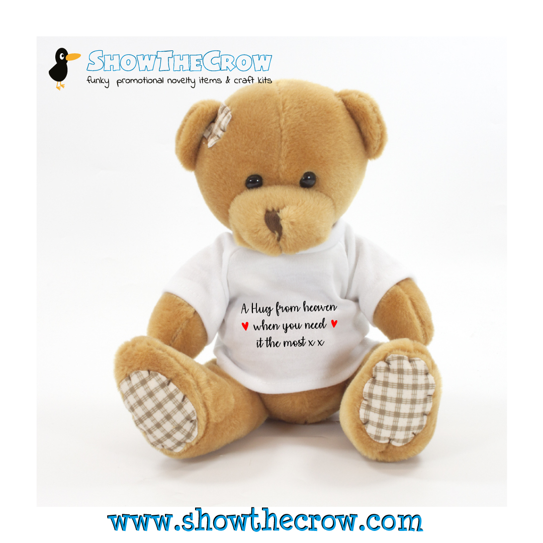 'A Hug From Heaven' – Angel Bereavement Bear, Reassurance Bear, Memory ...