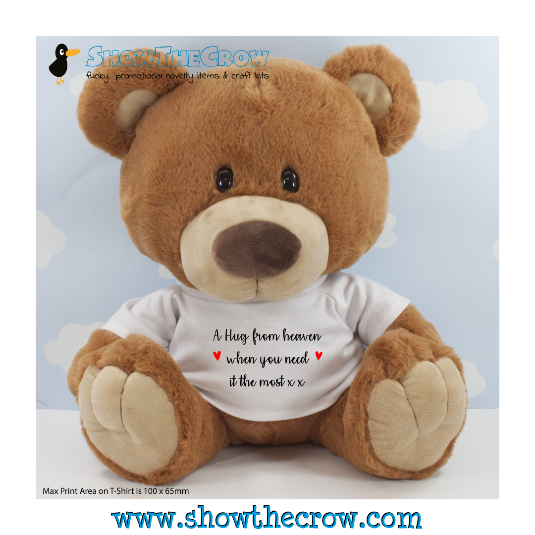 ‘A Hug From Heaven’ Angel Bereavement Bear Reassurance Bear Memory Bear ...